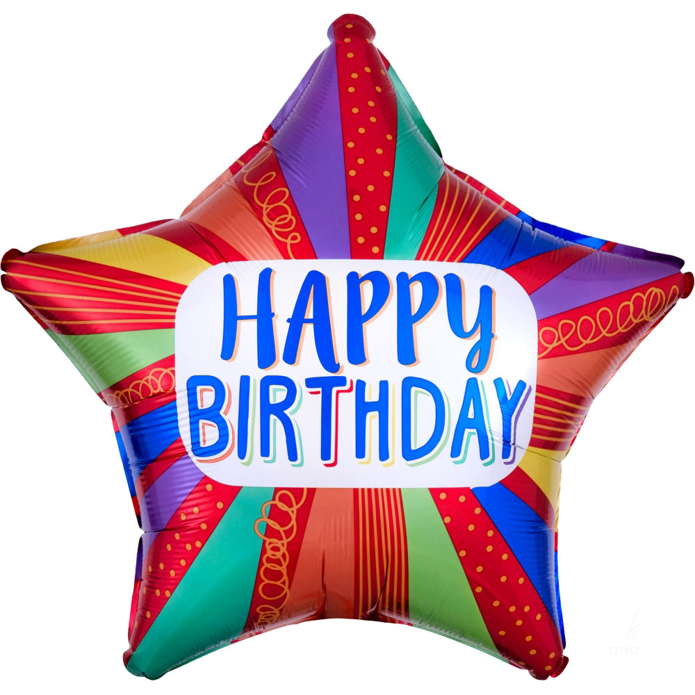 Star birthday balloon | WeDeliverGifts