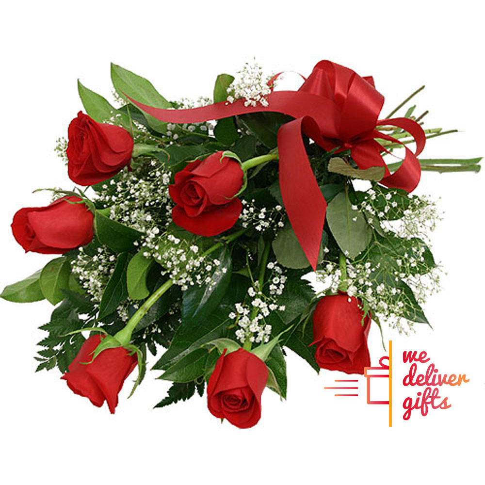 Six Red Roses | We deliver gifts - Lebanon