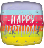 Square Colors Birthday Balloons | WeDeliverGifts